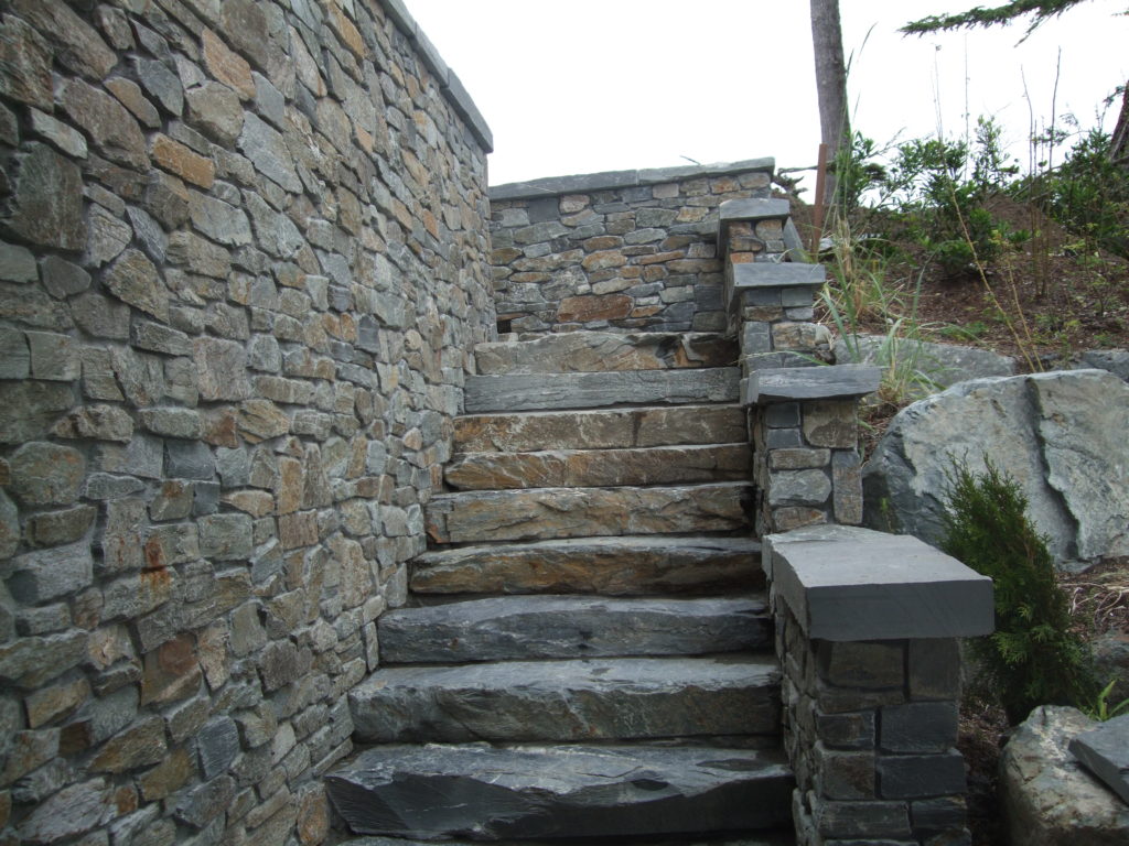 Traditional Slate Staircase