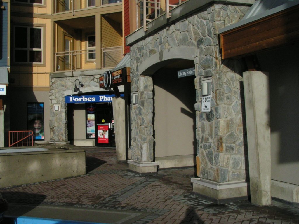 Stone Exterior on Retail Building