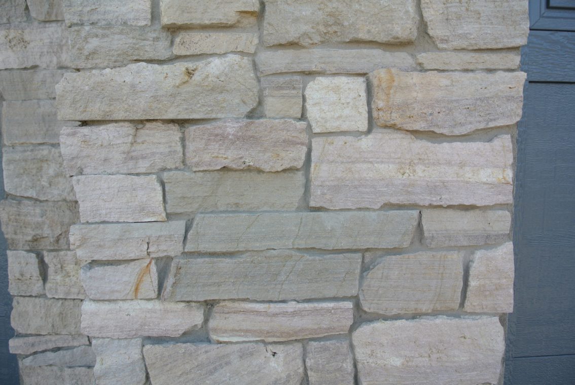 Cream Color Exterior Stone