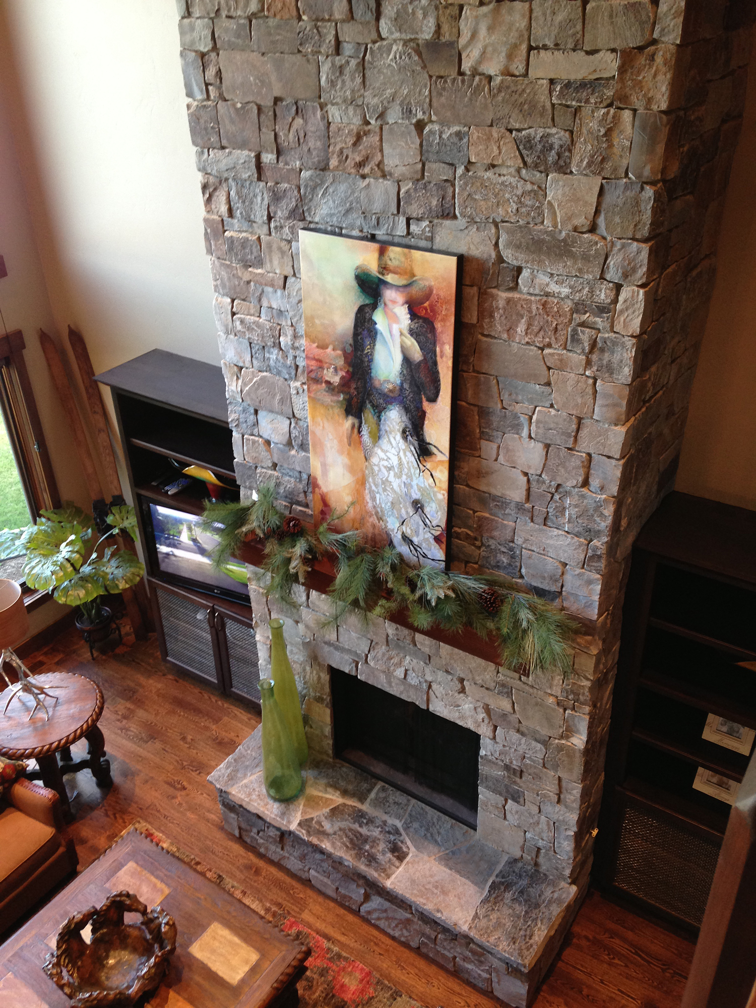 Interior Stone Fireplace | K2 Stone
