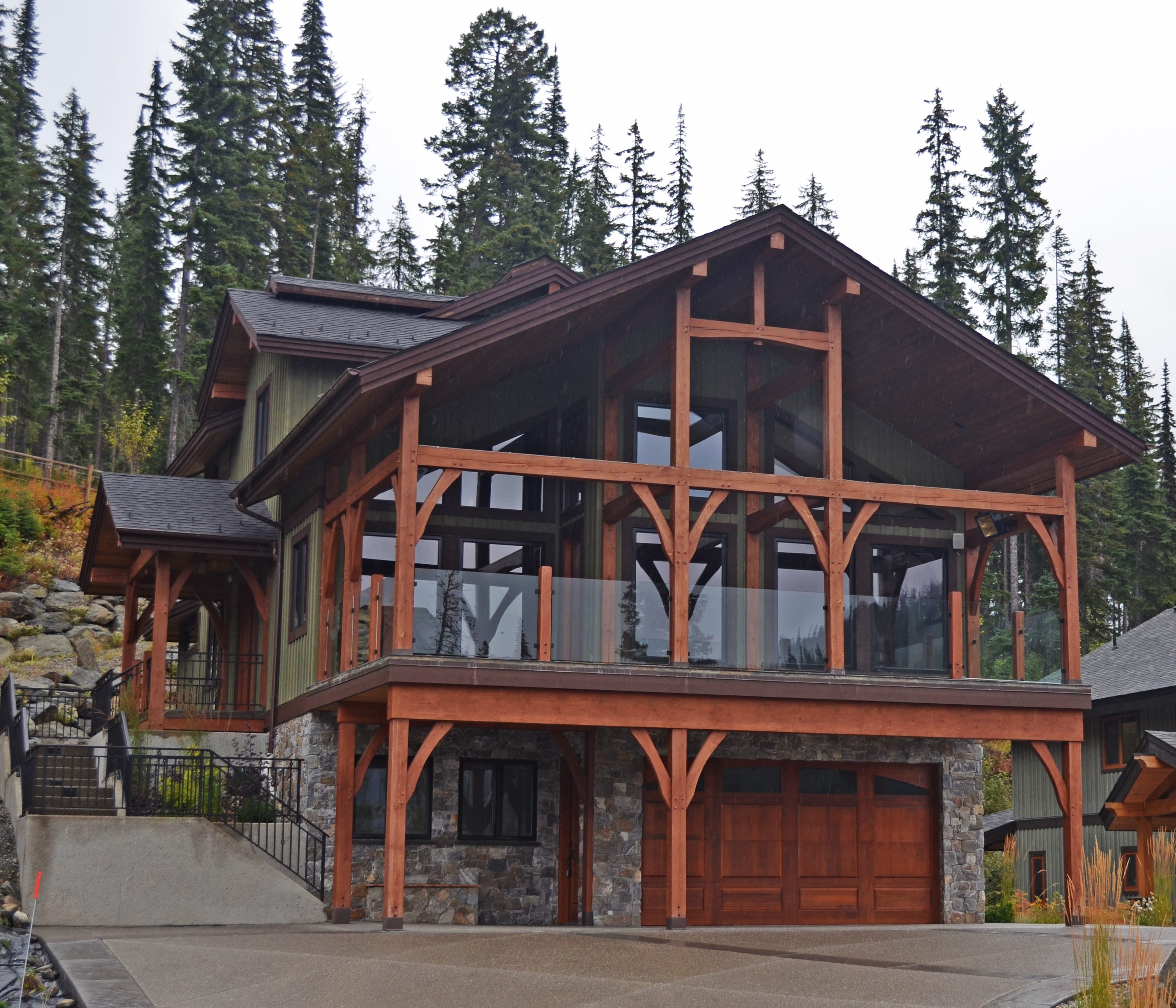 Timber Frame Home in BC | K2 Stone