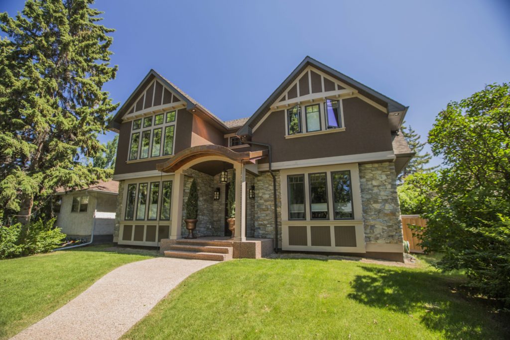 Traditional Ledge Stone Exterior