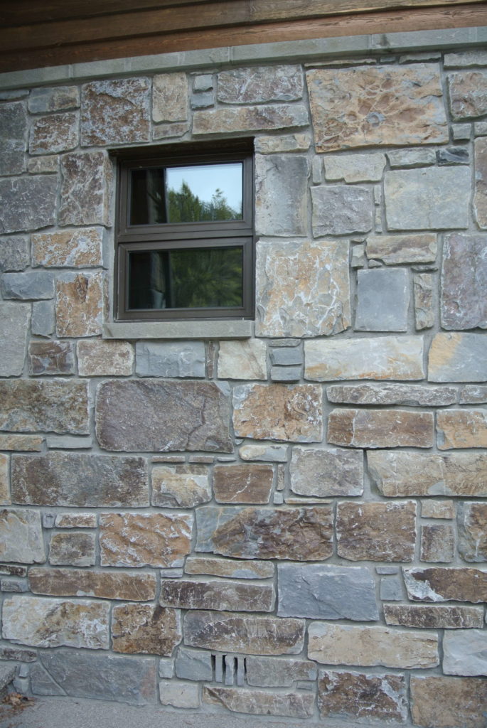 Full Bed Masonry Exterior Wall
