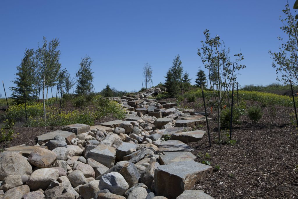 Landscaped Drainage Ditch – K2 Stone