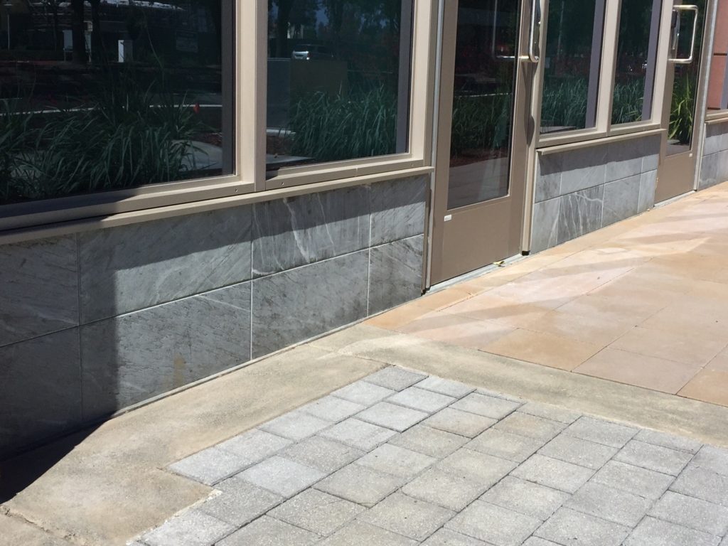 Slate Tile on Exterior Walls