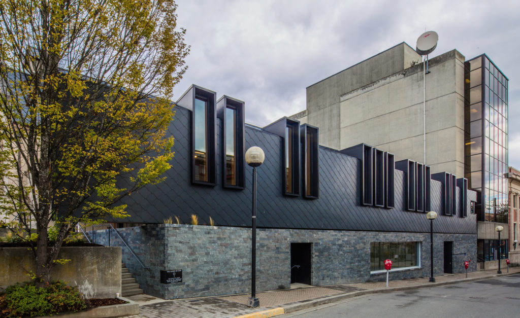 Modern Commercial Exterior Linear Stone Facade | K2 Stone